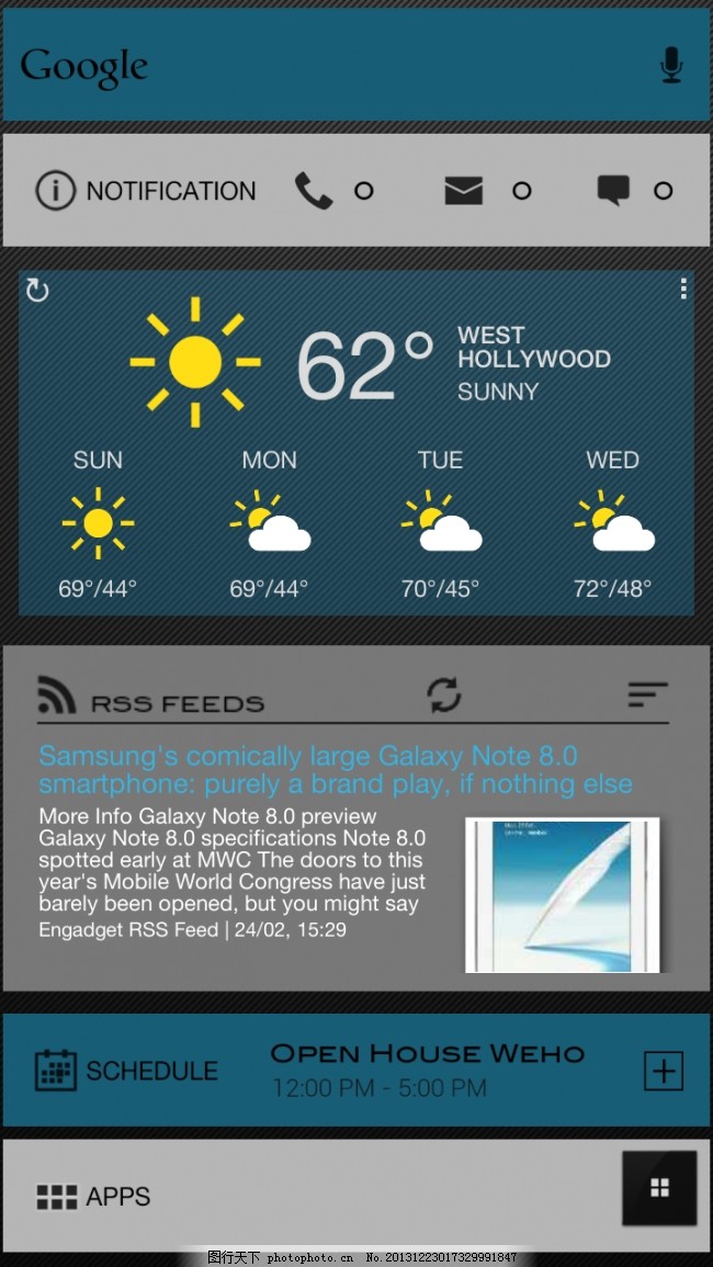 MNML蓝格图片_其他_ICON图标-图行天下素材网